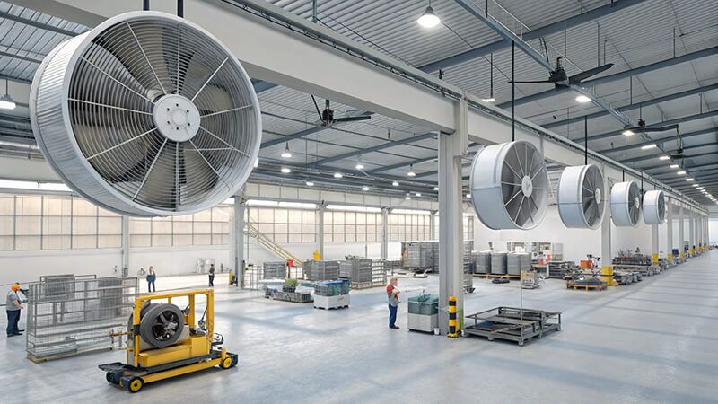 Why choose industrial fans over other ventilation or cooling systems ...