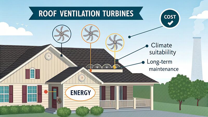 Top 10 Benefits of Installing Roof Ventilation Turbines - China Exhaust ...