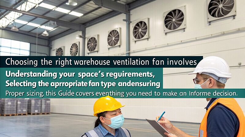 How to Choose the Best Warehouse Ventilation Fans in 5 Steps? - China ...