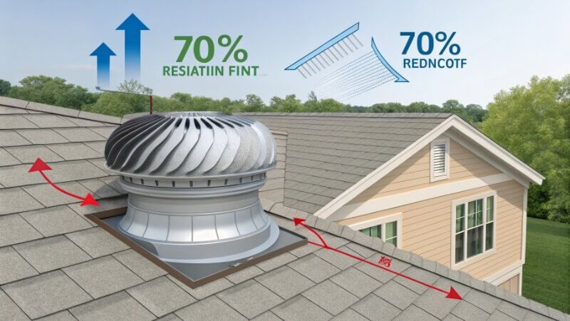 How Roof Fans Help Prevent Moisture Damage in Attics and Commercial ...