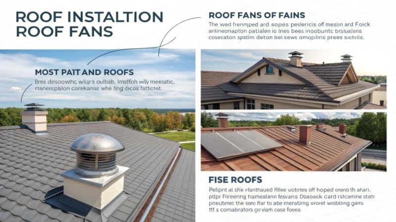 Can Roof Fans Be Installed on All Types of Roofs? - China Exhaust Fan ...